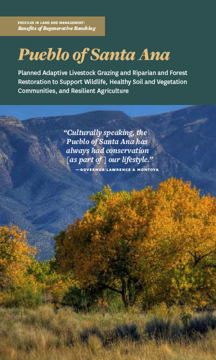 Profiles in Land and Management - Pueblo of Santa Ana - TomKat Ranch ...