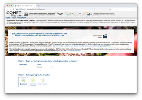 Regenerative Toolkit COMET Planner - TomKat Ranch Educational Foundation